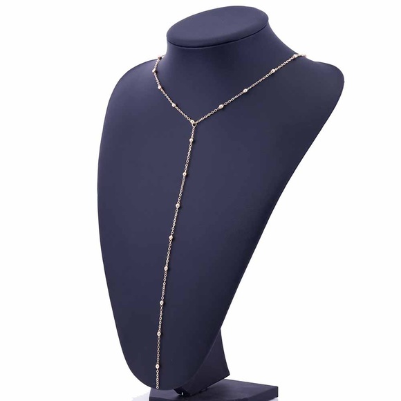 Jewelry | 3 For 25micro Bead Y Shaped Tassel Necklace | Poshmark